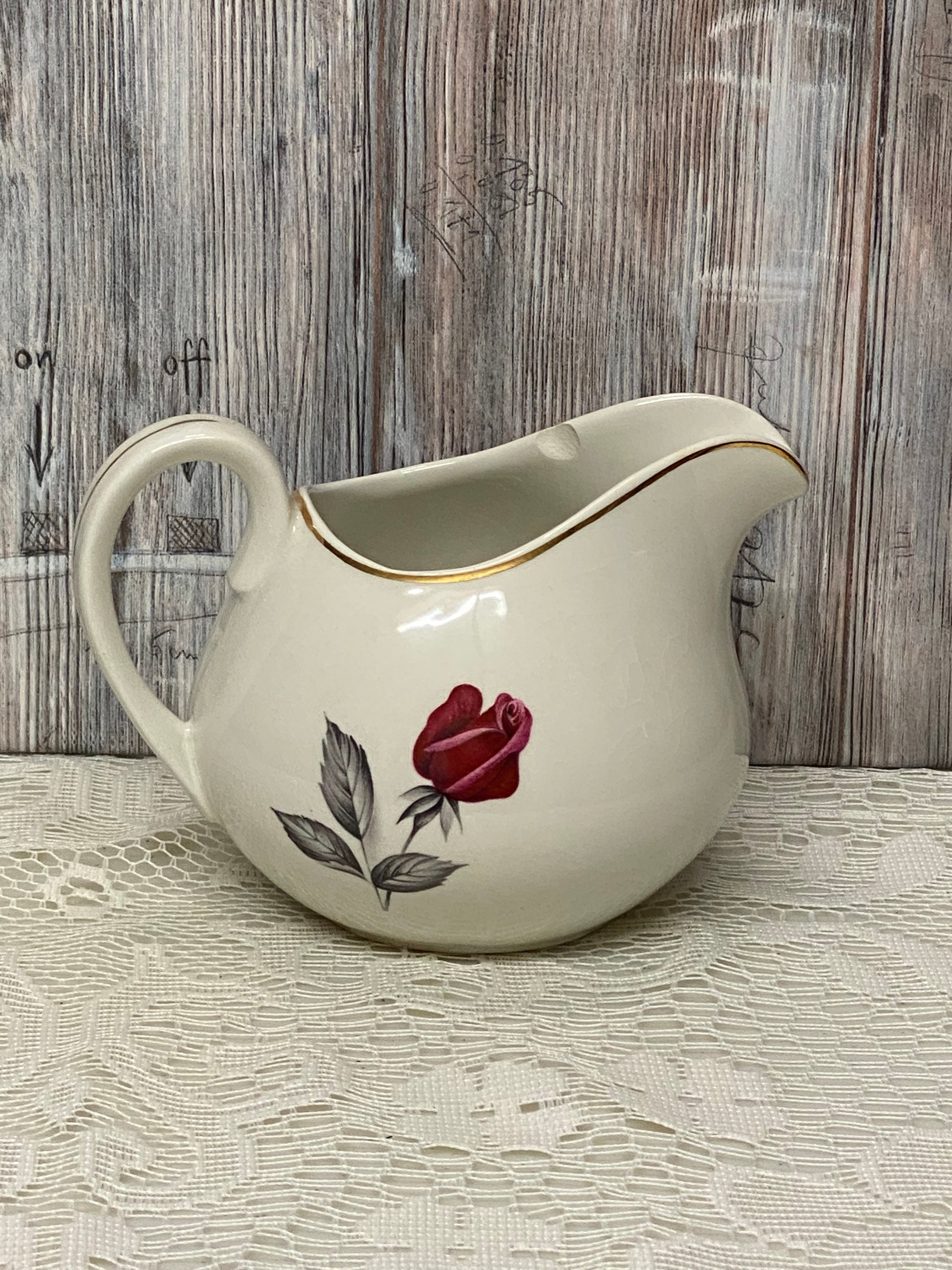 Vintage Creamer Crown Essex 22KT - Etsy