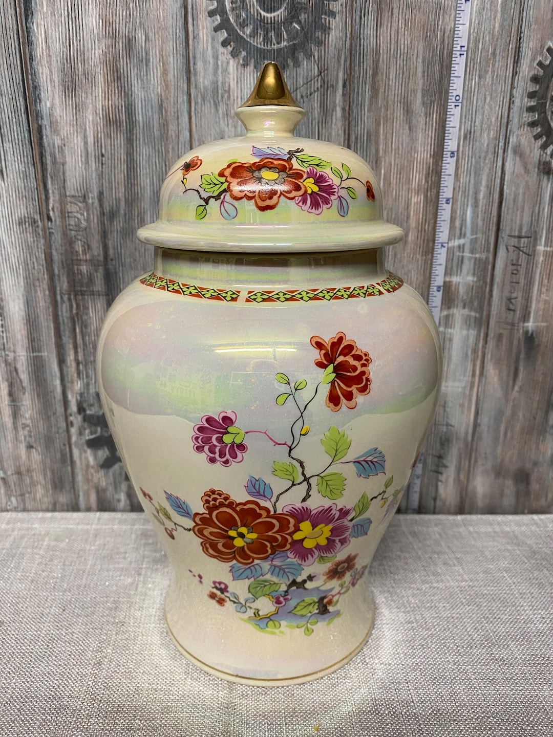 Vintage Ginger Jar Sadler England - Etsy