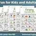 Camping Scavenger Hunt for Kids, Printable Campground Activity ...