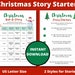 Christmas Story Starters, Story Prompts for Kids, Printable Christmas ...
