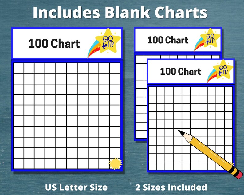 1-100 Montessori Counting Chart for Kids, 1-100 Montessori Activity ...