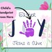 Easter Handprint Craft, Jesus is Alive Craft, Kids Handprint Craft ...