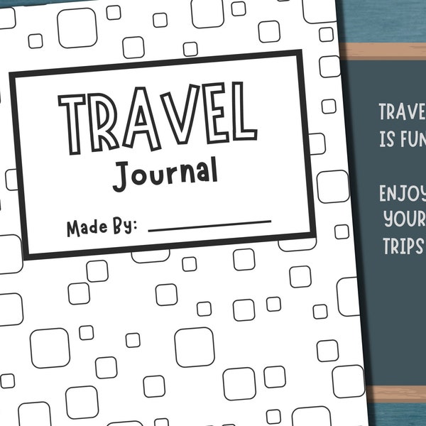 Travel Journal - Etsy