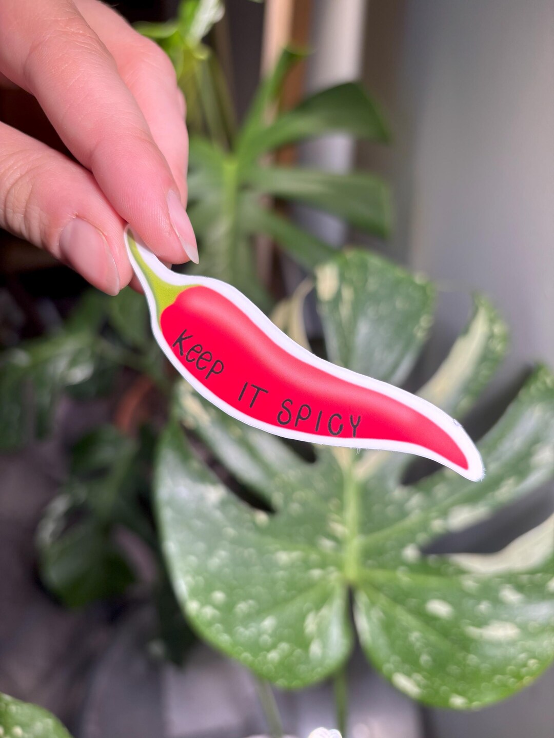 Keep It Spicy | Unique Vinyl Stickers | Cute Stickers for Laptops ...