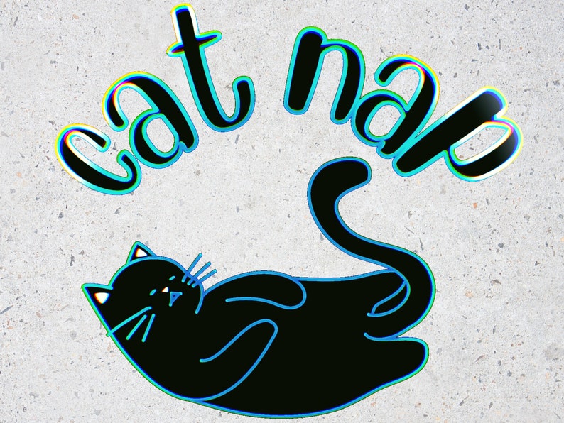 Cat Nap Png Svg - Etsy