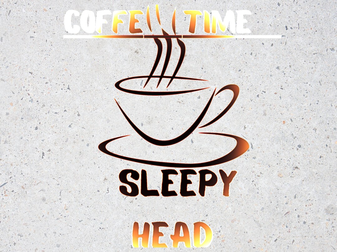 Coffee Time PNG SVG - Etsy