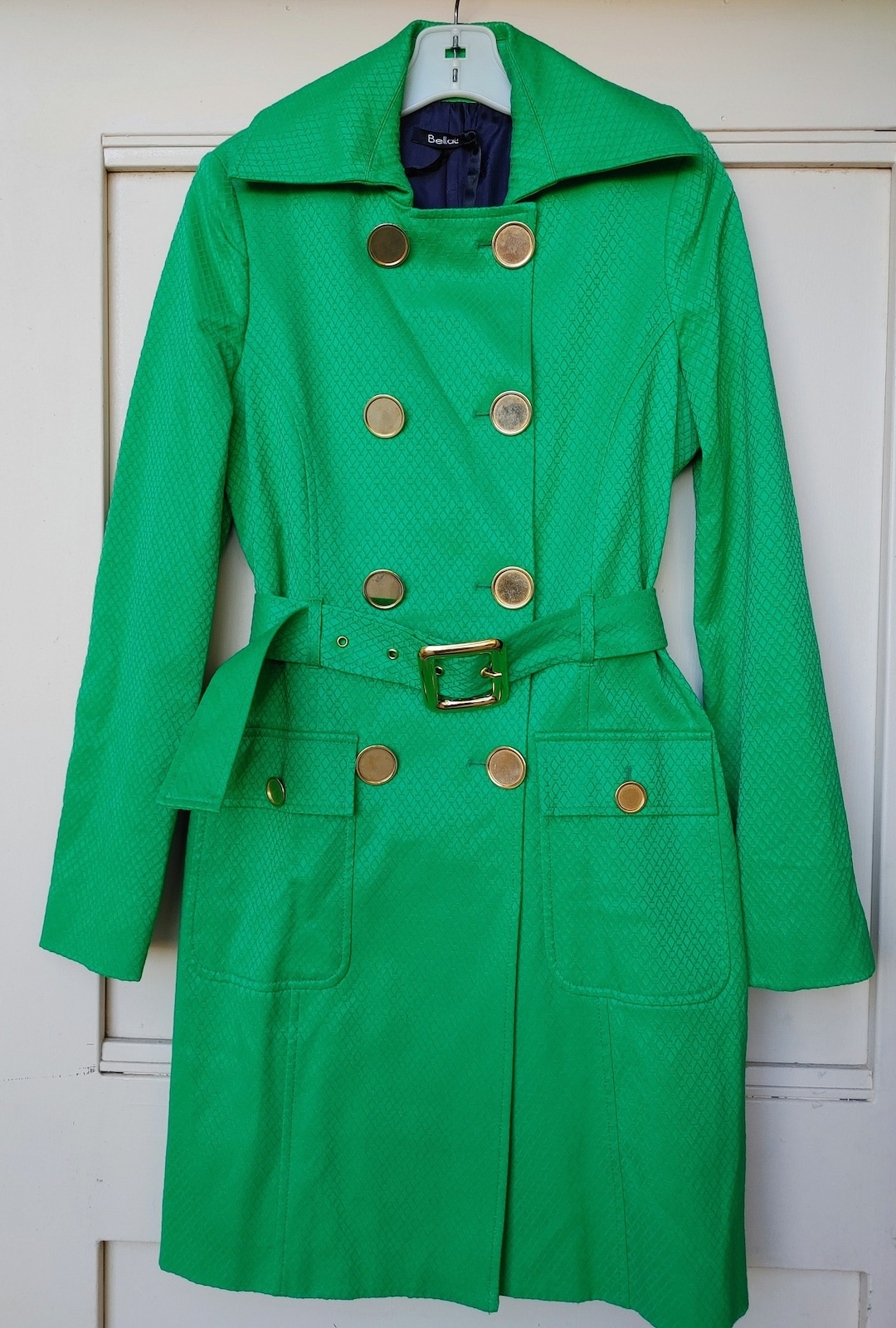 Italian Textured Coat - Etsy