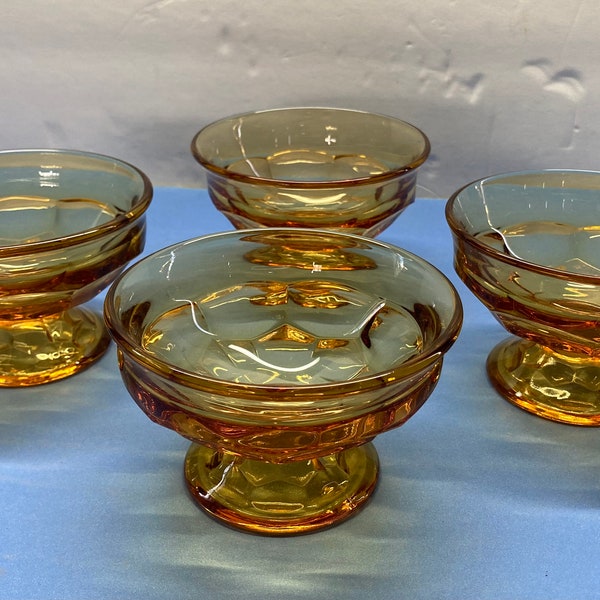 Amber Dessert Dishes - Etsy