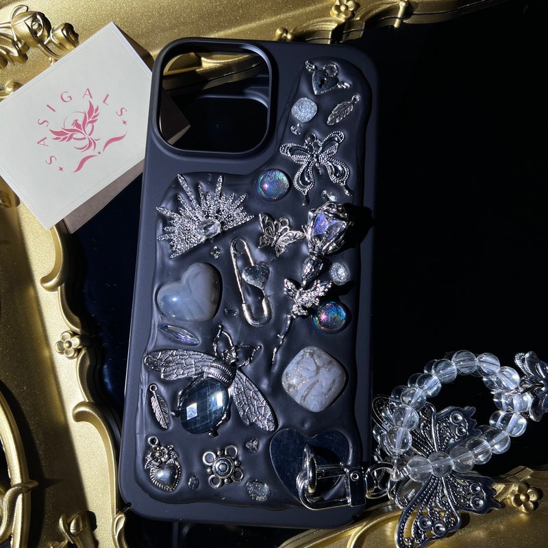 Silver Phone Cases - Etsy