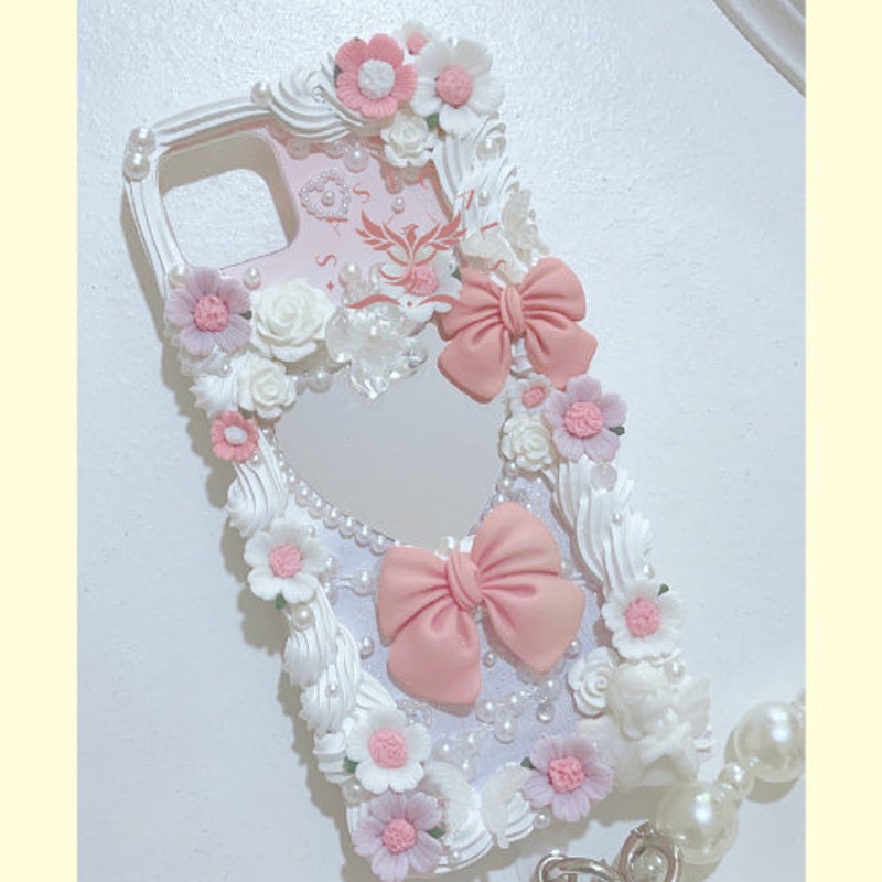 Pink Mirror iPhone Case - Etsy