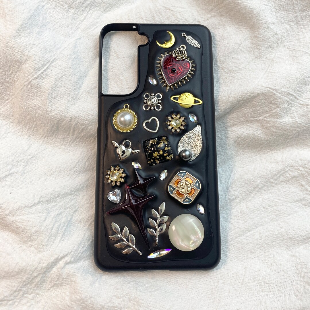 Star and Moon Mosaic Phone Case for All Brand - Etsy