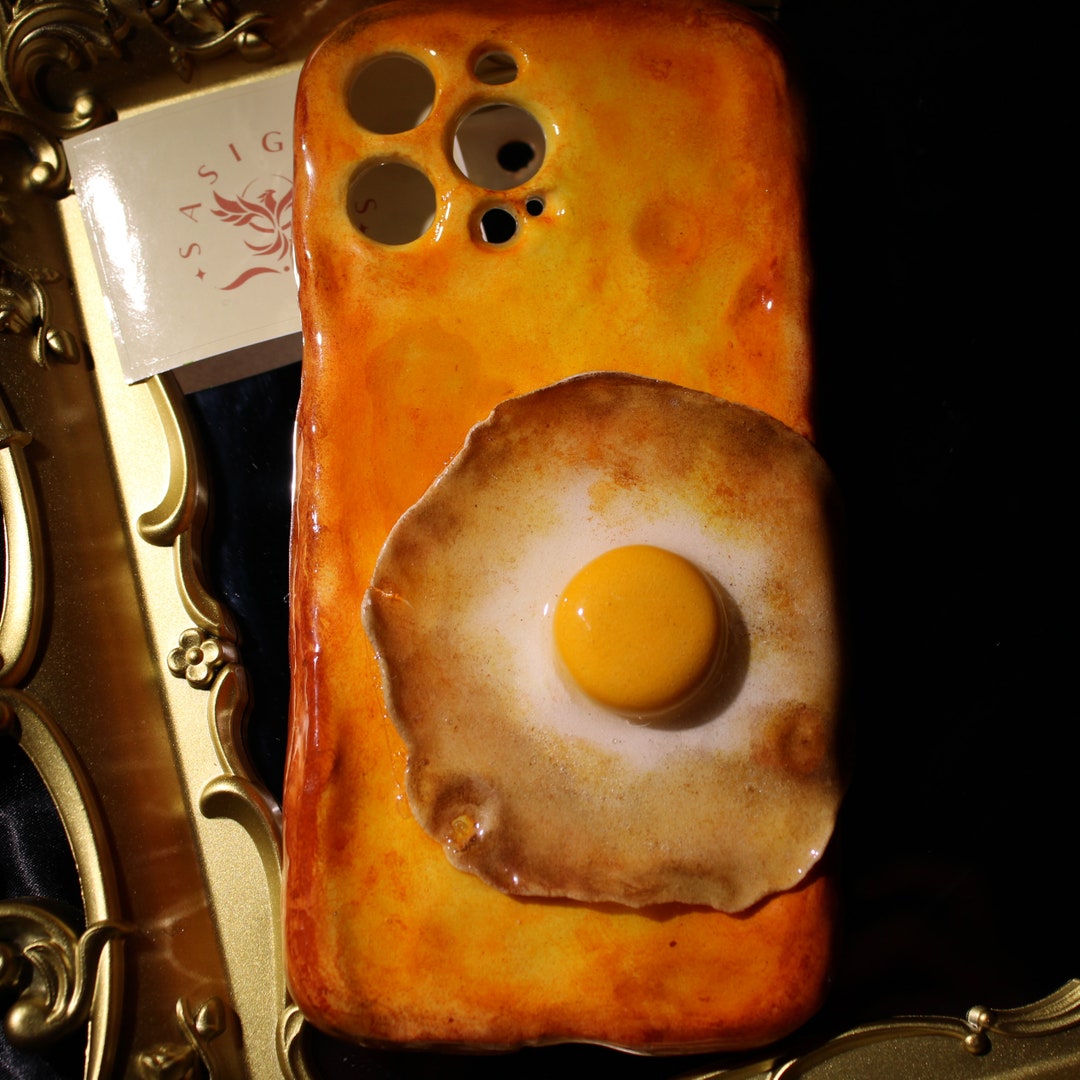 Fried Egg Inspired Clay Phone Case for All Brand - Etsy