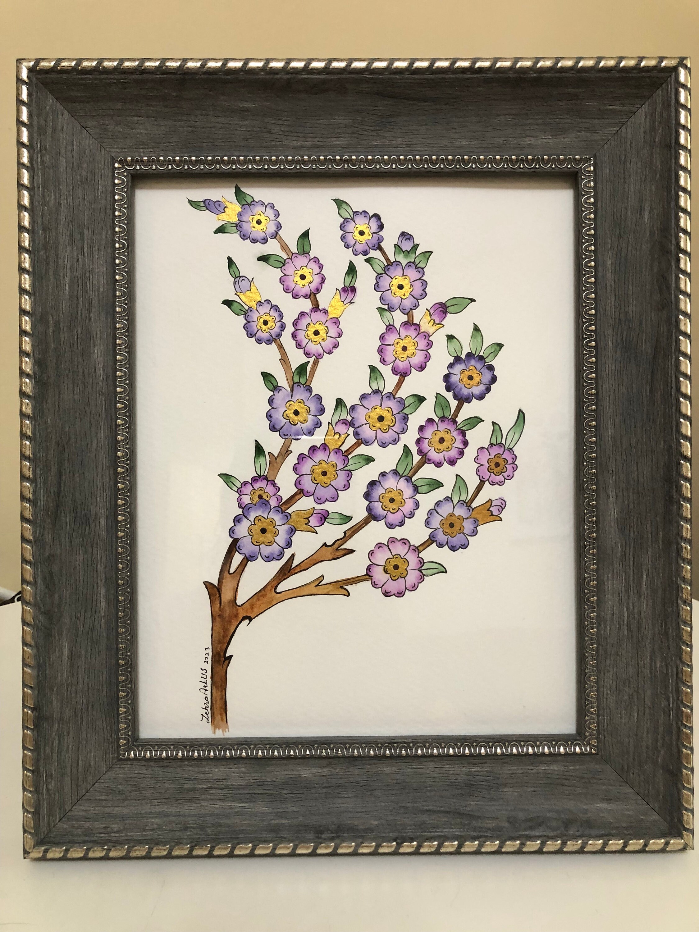 Traditional Art ,tezhip, Handmade Painting Home Wall Hanging Decoration ...