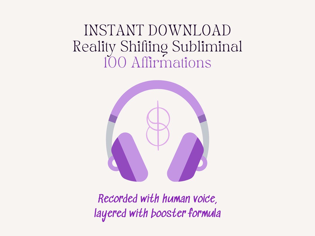 Reality Shifting Subliminal, 100 Affirmations, Desired Reality ...