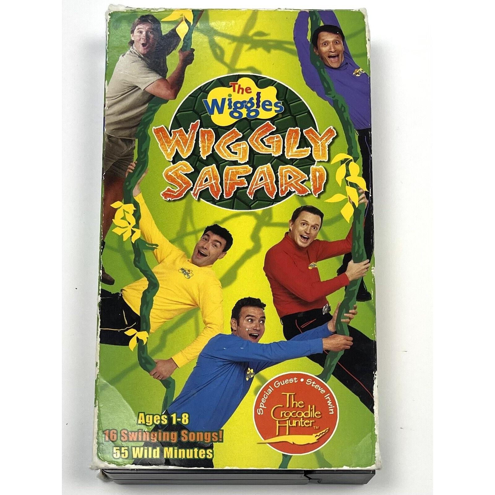 Lot 4 the Wiggles VHS Tapes Wiggly Safari Yummy Yummy Wiggle Time ...