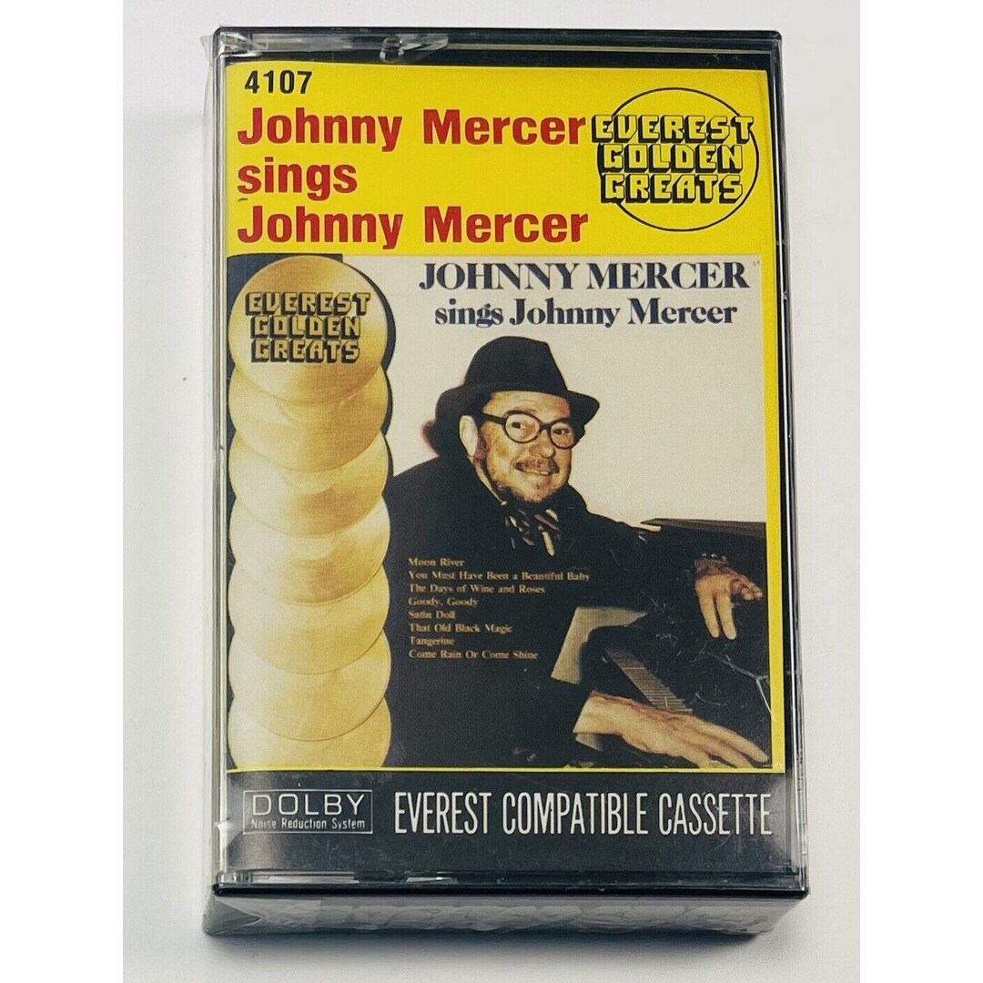 Johnny Mercer Sings Johnny Mercer (cassette, Everest Golden Greats ...