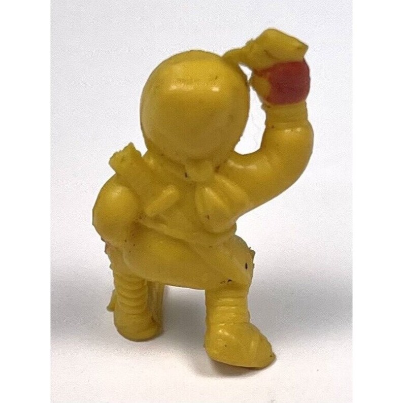 VTG A&A 1.25 Yellow Rubber Ninja Miniature Mini Action Figure EUC - Etsy