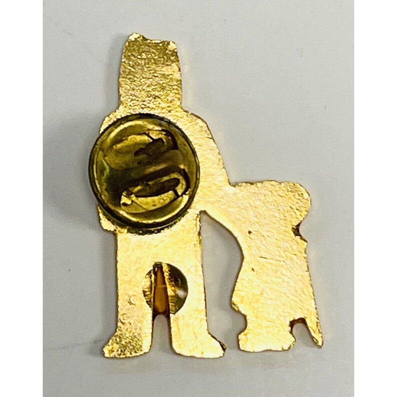 VTG 1.5" Goldtone Enamel Red Black Masonic Shriner Helper Pin Blonde ...