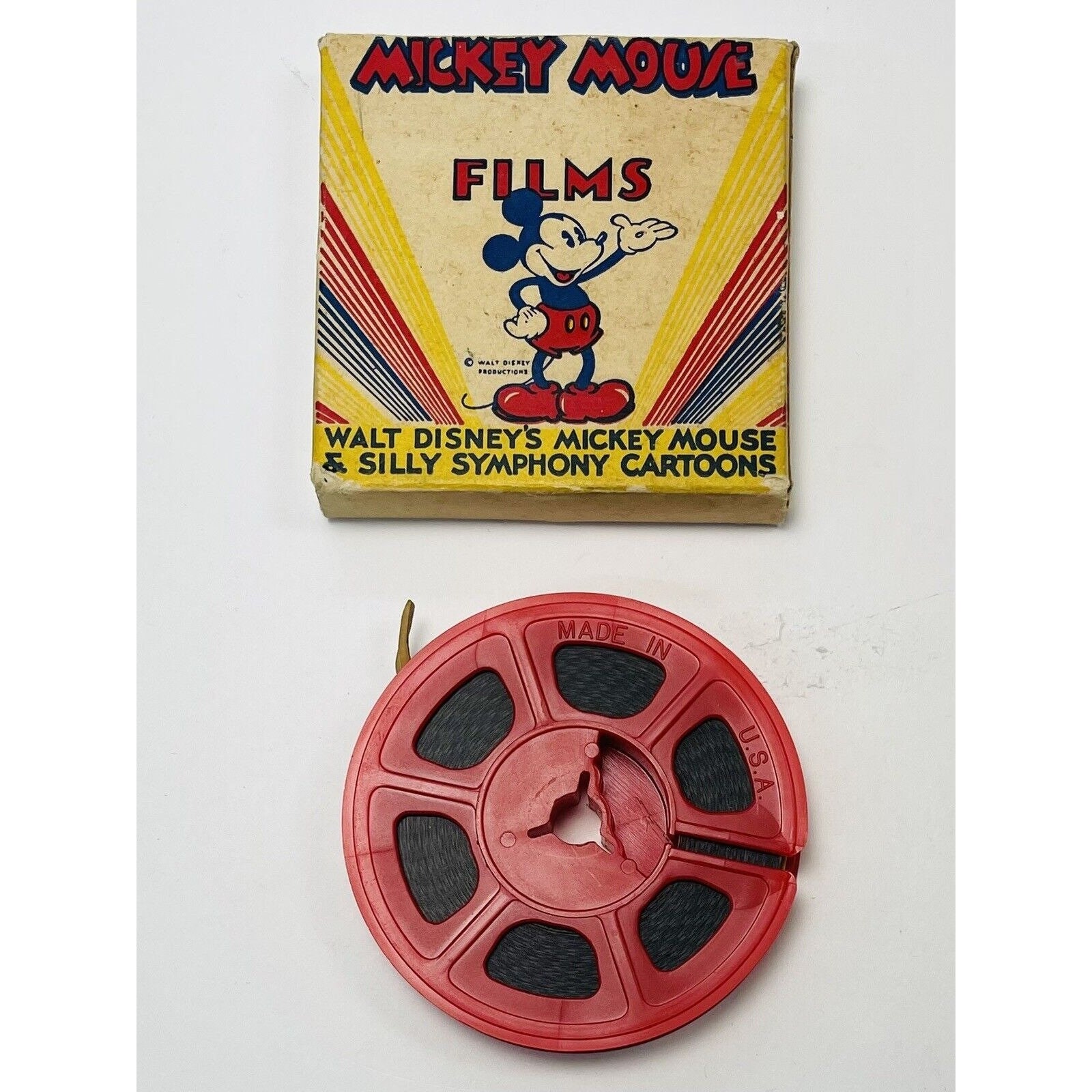VTG 1930s Walt Disney's Mickey Mouse Films 1564-A Master Plumber 8mm ...