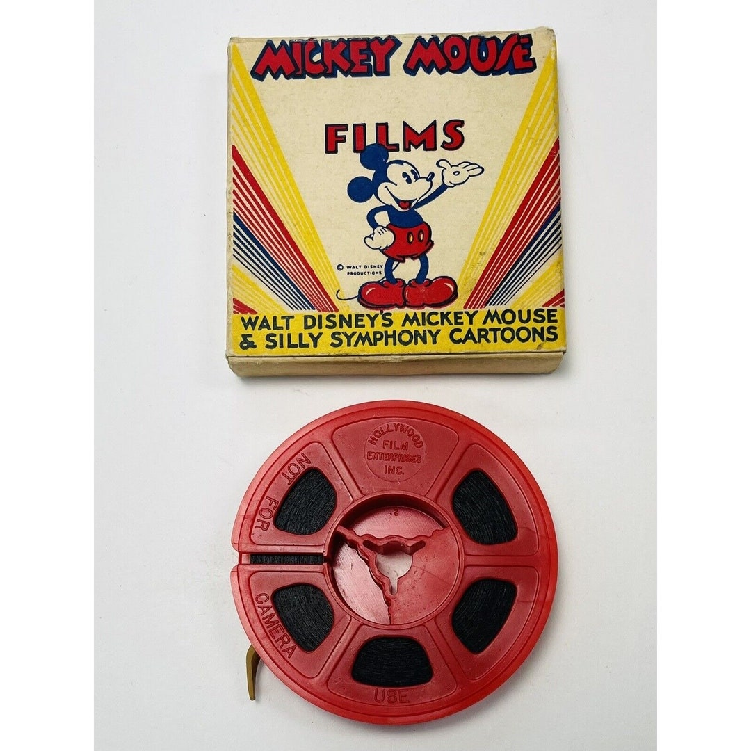 VTG 1930s Walt Disney's Mickey Mouse Films 1564-A Master Plumber 8mm ...