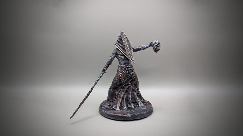 Pyramid Head | Silent Hill 3d Printed Horror Gothic Statue Art, Gamer ...