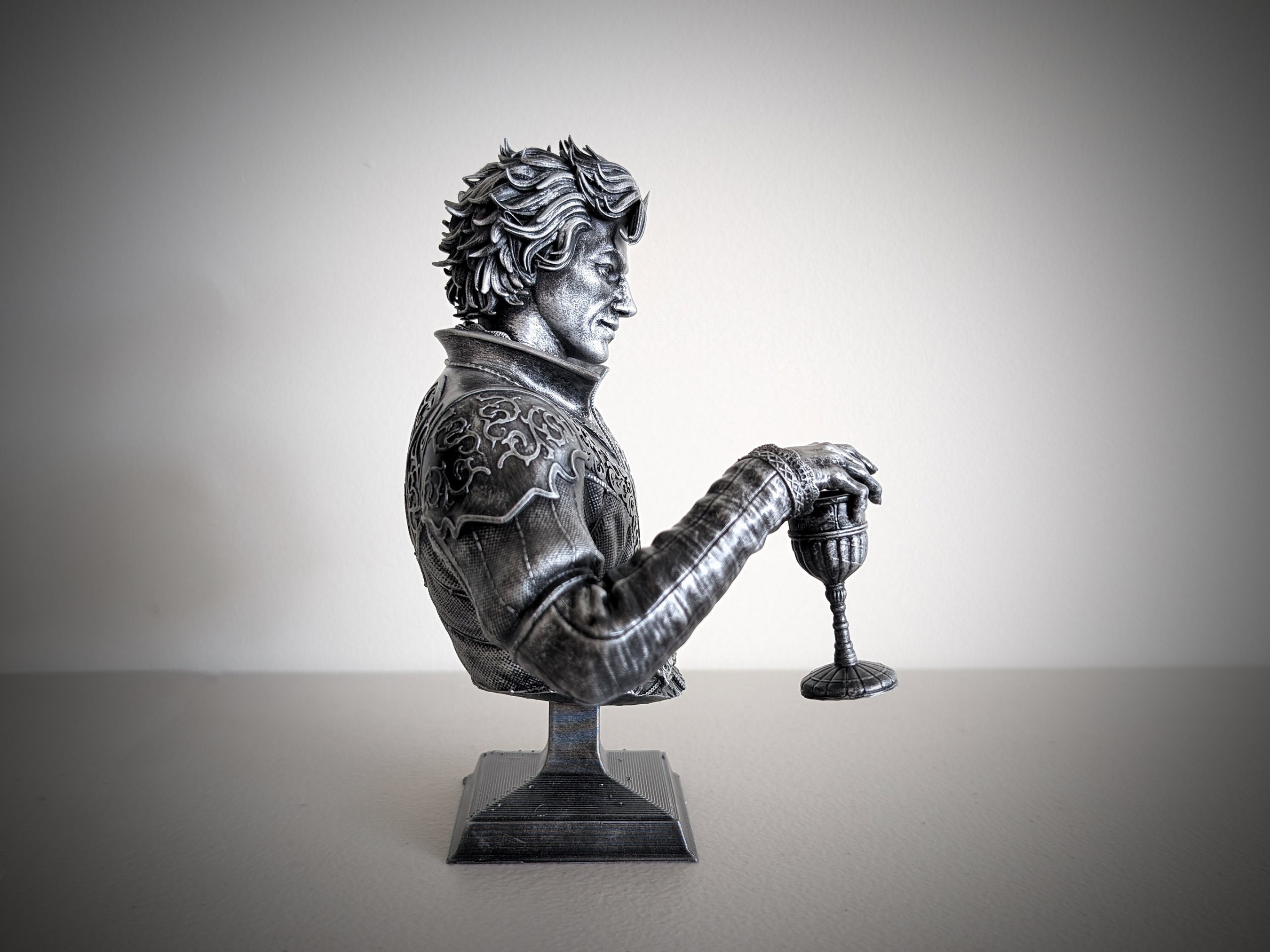 Astarion Baldurs Gate 3 Bust Baldur's Gate Figure 3D Printed BG3 Statue ...