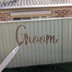 MDF Name Signs | Wedding Place Names | Table Decorations | Special ...
