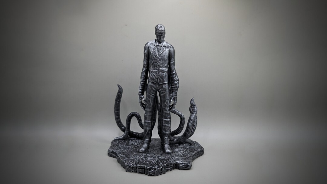 Slenderman Figure | 3D Printed Statue of Slendy, Gamer Gift, Home Decor ...