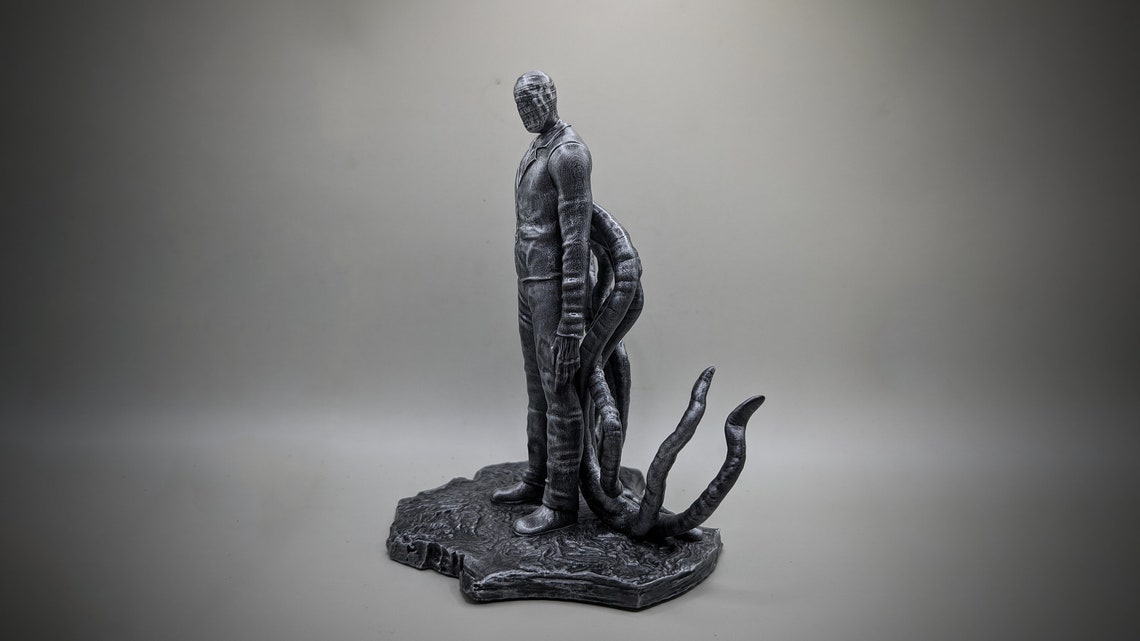 Slenderman Figure | 3D Printed Statue of Slendy, Gamer Gift, Home Decor ...