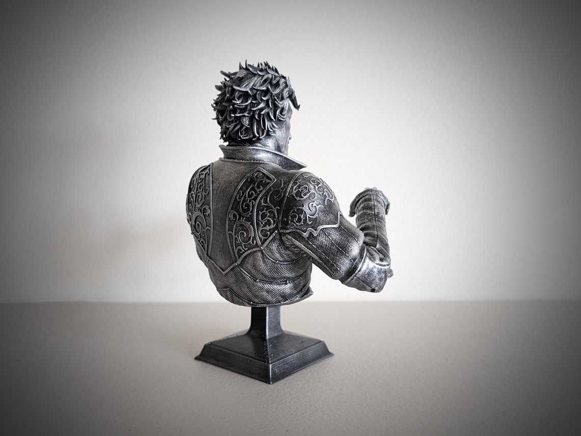 Astarion Baldur's Gate 3 Bust: 3D Printed BG3 Statue - Etsy
