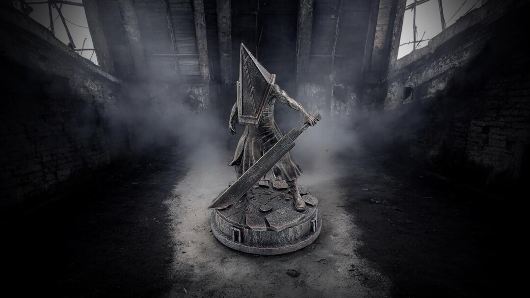 Pyramid Head Figure | Silent Hill Horror Inspired Collectible - Etsy