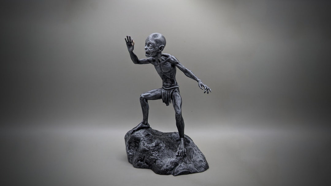 Gollum Figure Lord of the Rings 3d Printed Resin Statue Toy, Home Decor ...