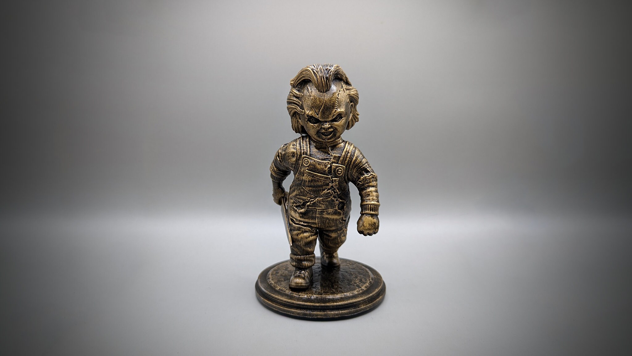 Chucky Figure, Childs Play 3D Printed Horror Gift, Chucky Statue Figure ...