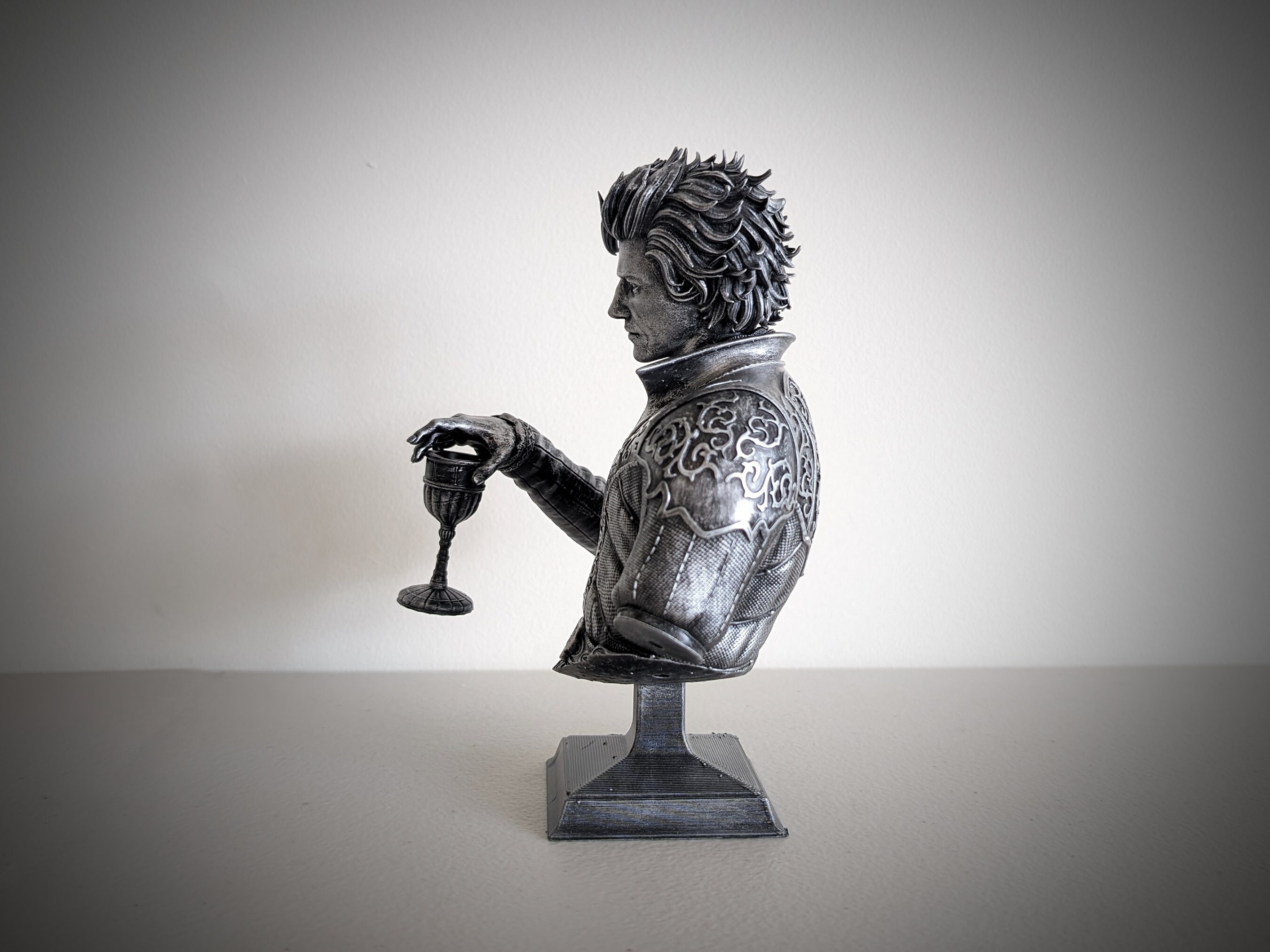 Astarion Baldurs Gate 3 Bust Baldur's Gate Figure 3D Printed BG3 Statue ...