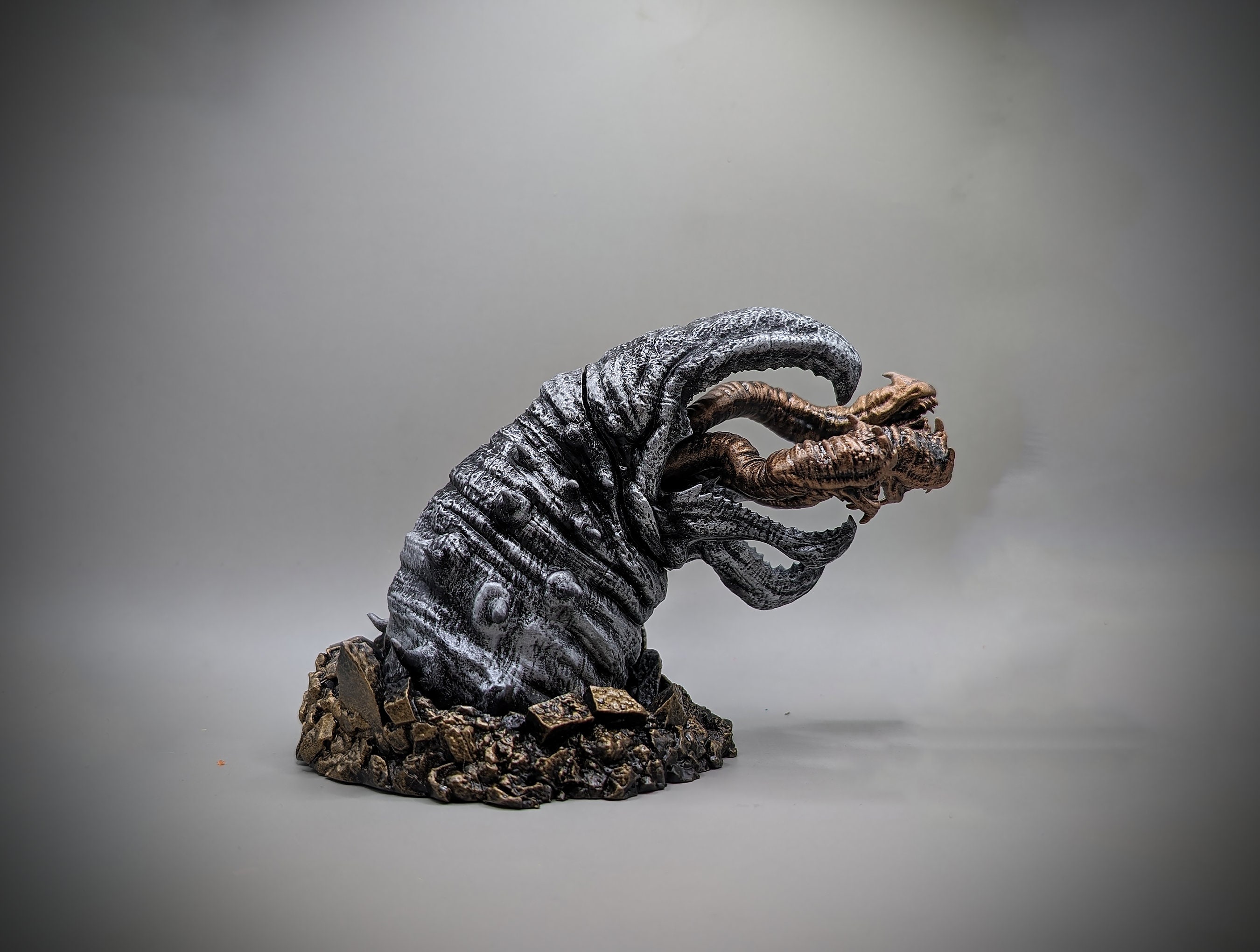 Graboid Bust | Tremors Figure | 3D Printed Graboid From the Movie ...
