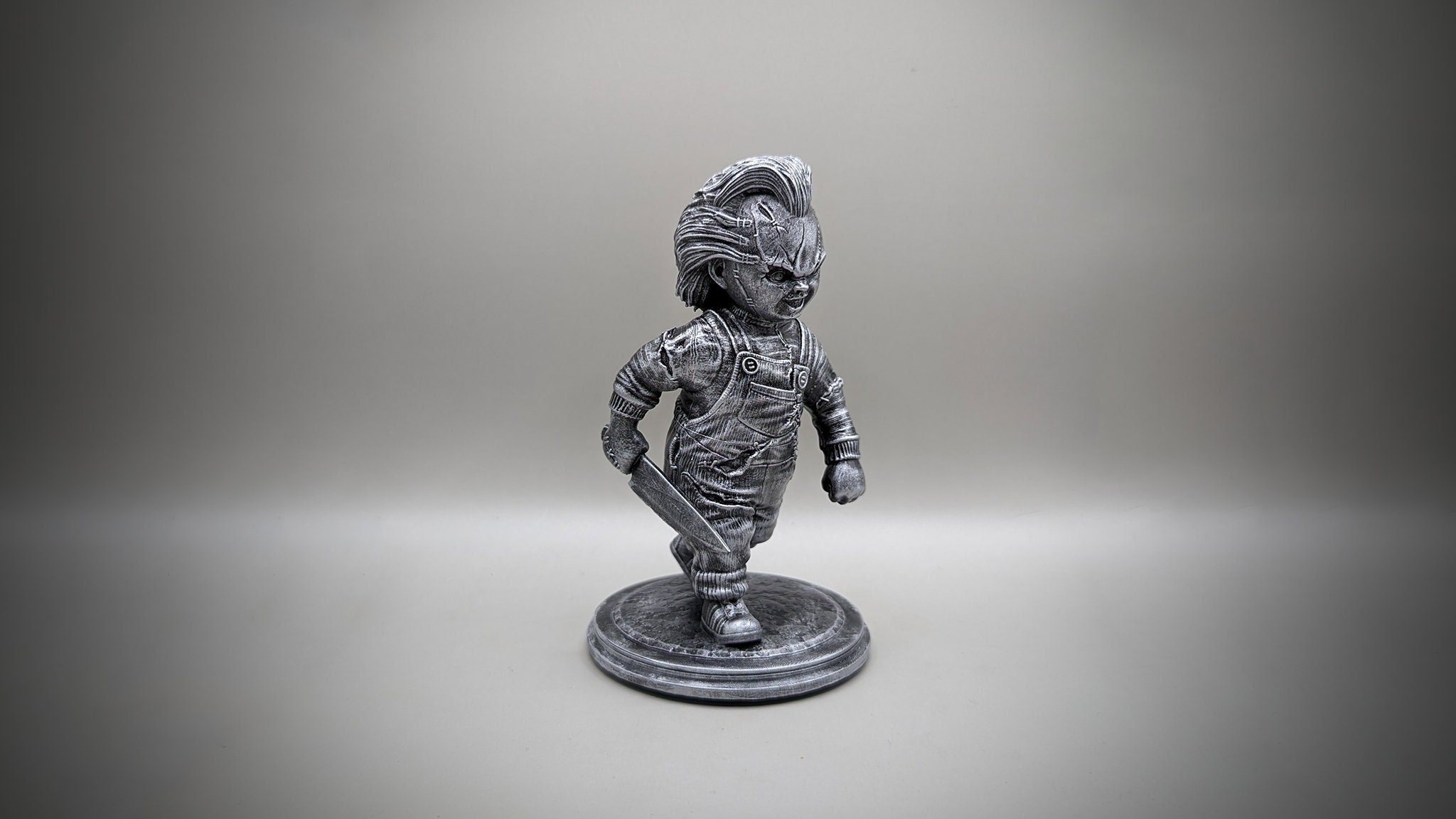 Chucky Figure, Childs Play 3D Printed Horror Gift, Chucky Statue Figure ...
