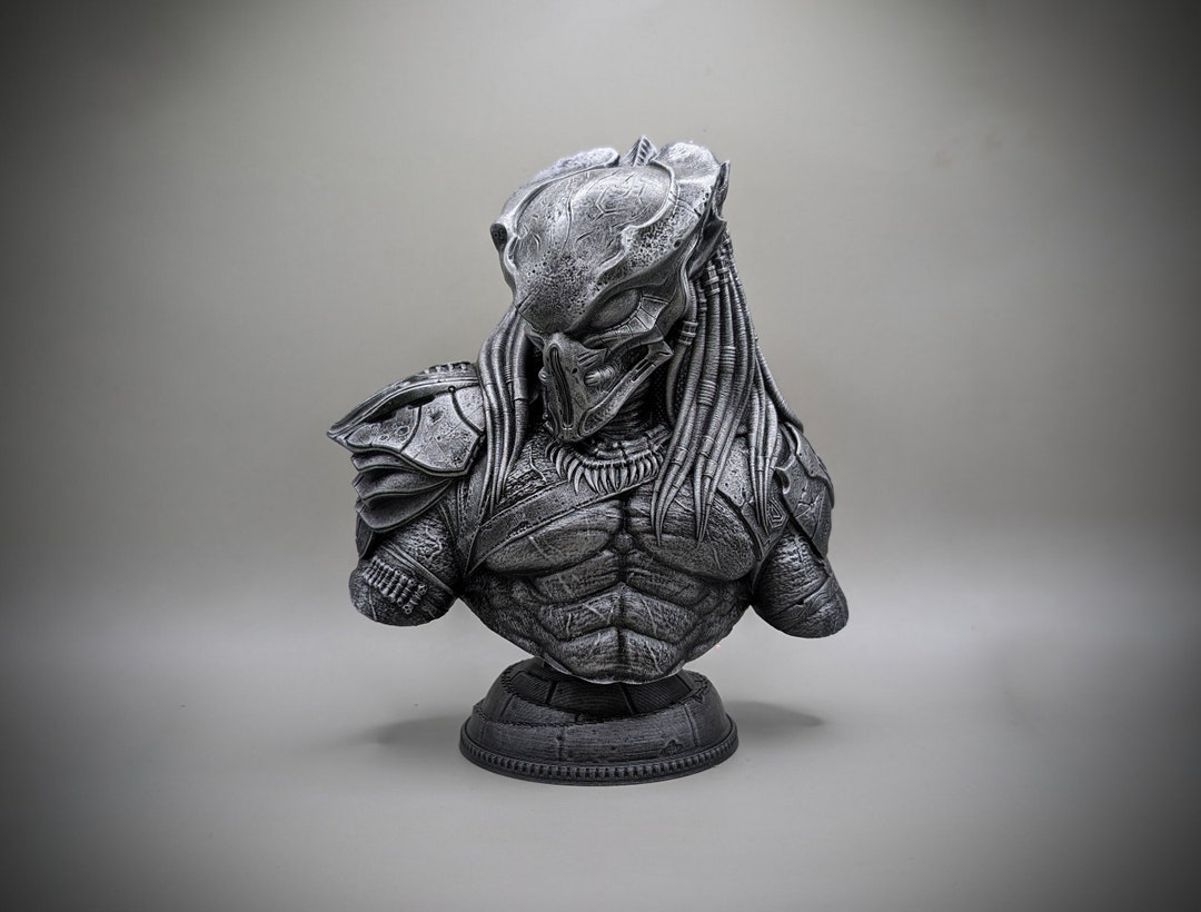Predator Bust | the Predator Figure | 3D Printed Statue - Etsy