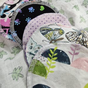 Washable Reusable Facial Rounds, Flannel Rounds, Terry Cloth for Face ...