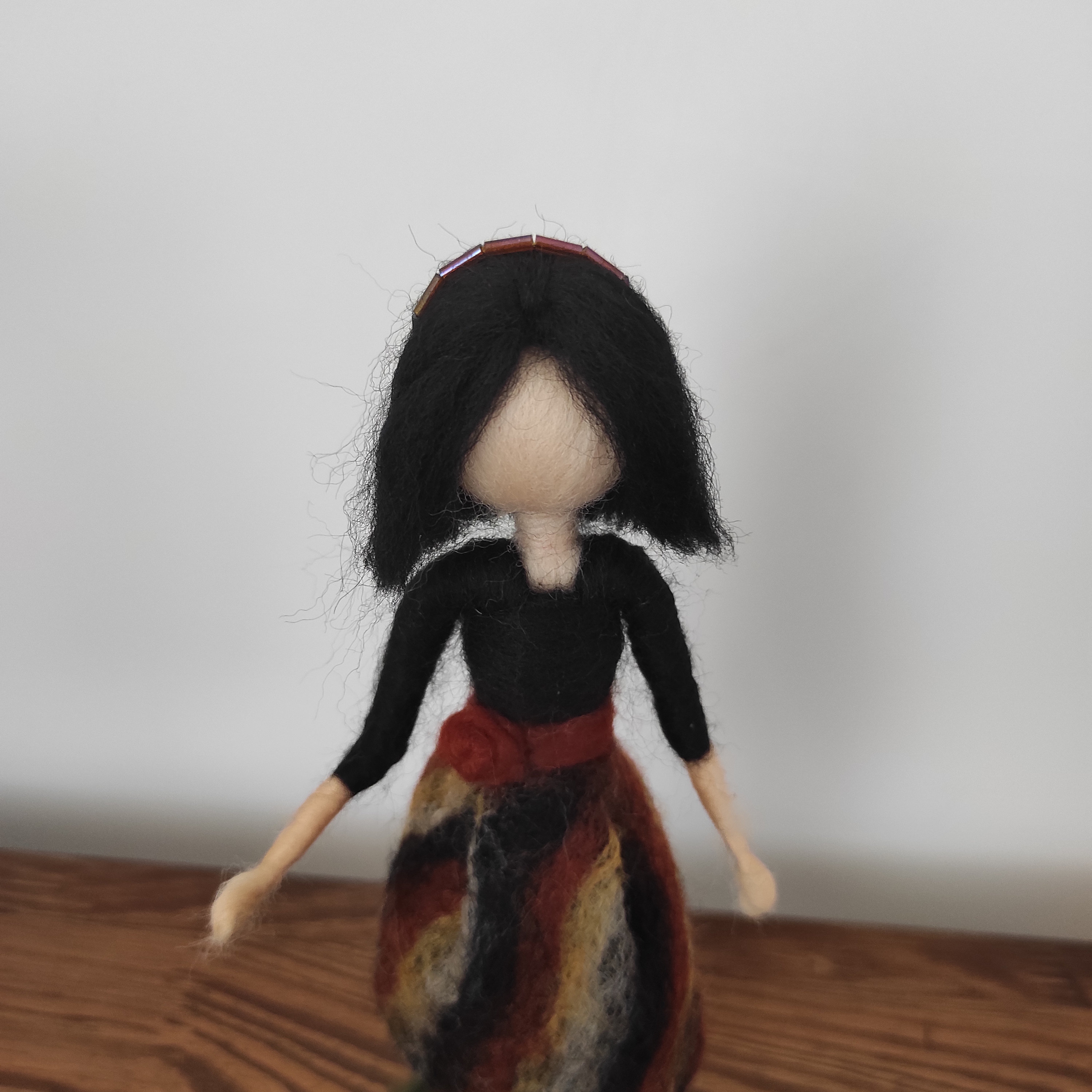Anna-needle Felted Girls Figurine - Etsy