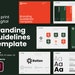 Brand Guidelines Template Adobe Indesign Template Brand Style Guide ...