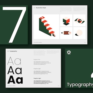 Brand Guidelines Template Adobe Indesign Template Brand Style Guide ...