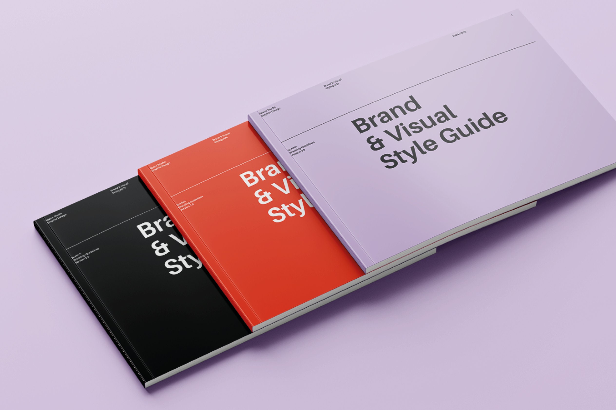 Modern Brand Guidelines Template Adobe Indesign Template Brand Book ...
