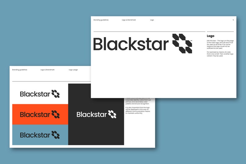 The Brand Guidelines Template | Adobe Indesign Template | Brand ...