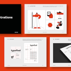 Brand Guidelines Template | Adobe Indesign Template | Brand Style Guide ...