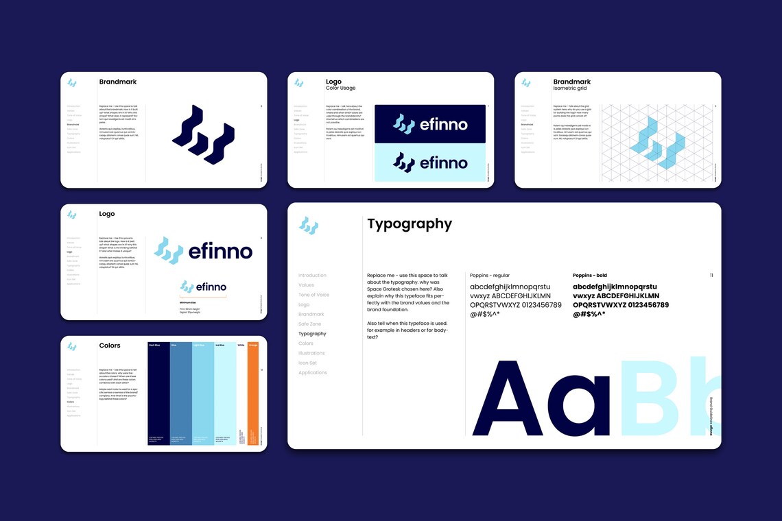 Brand Guidelines Template | Adobe Indesign Template | Brand Strategy ...