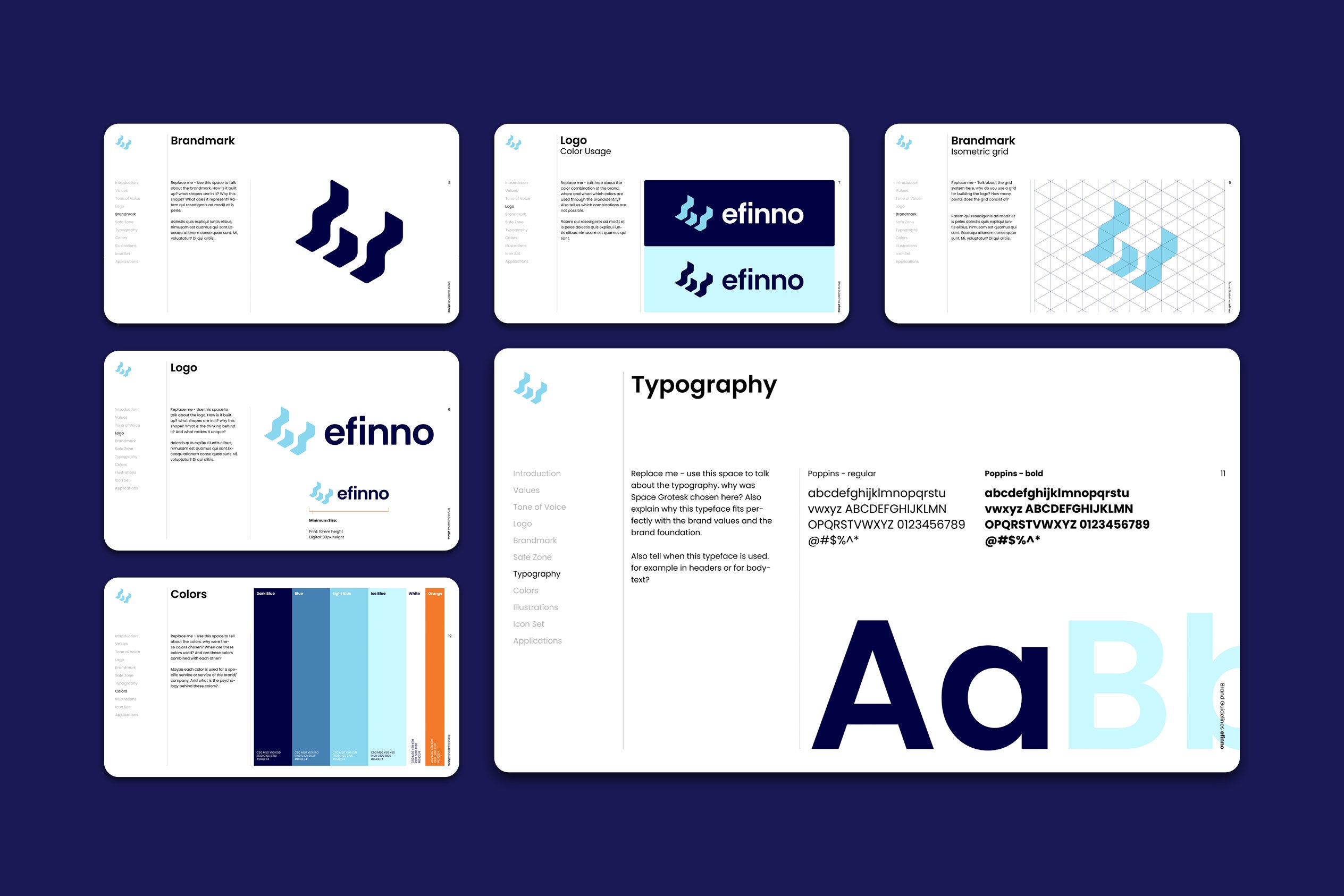 Brand Guidelines Template | Adobe Indesign Template | Brand Strategy ...