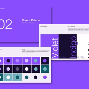 Brand Guidelines Template | Adobe Indesign Template | Brand Style Guide ...