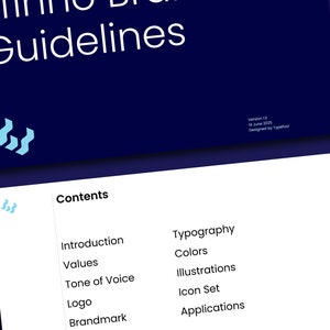 Brand Guidelines Template | Adobe Indesign Template | Brand Strategy ...