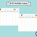 Weekly Calendar Printable for Kids, Weekly Planner, Week at a Glance ...