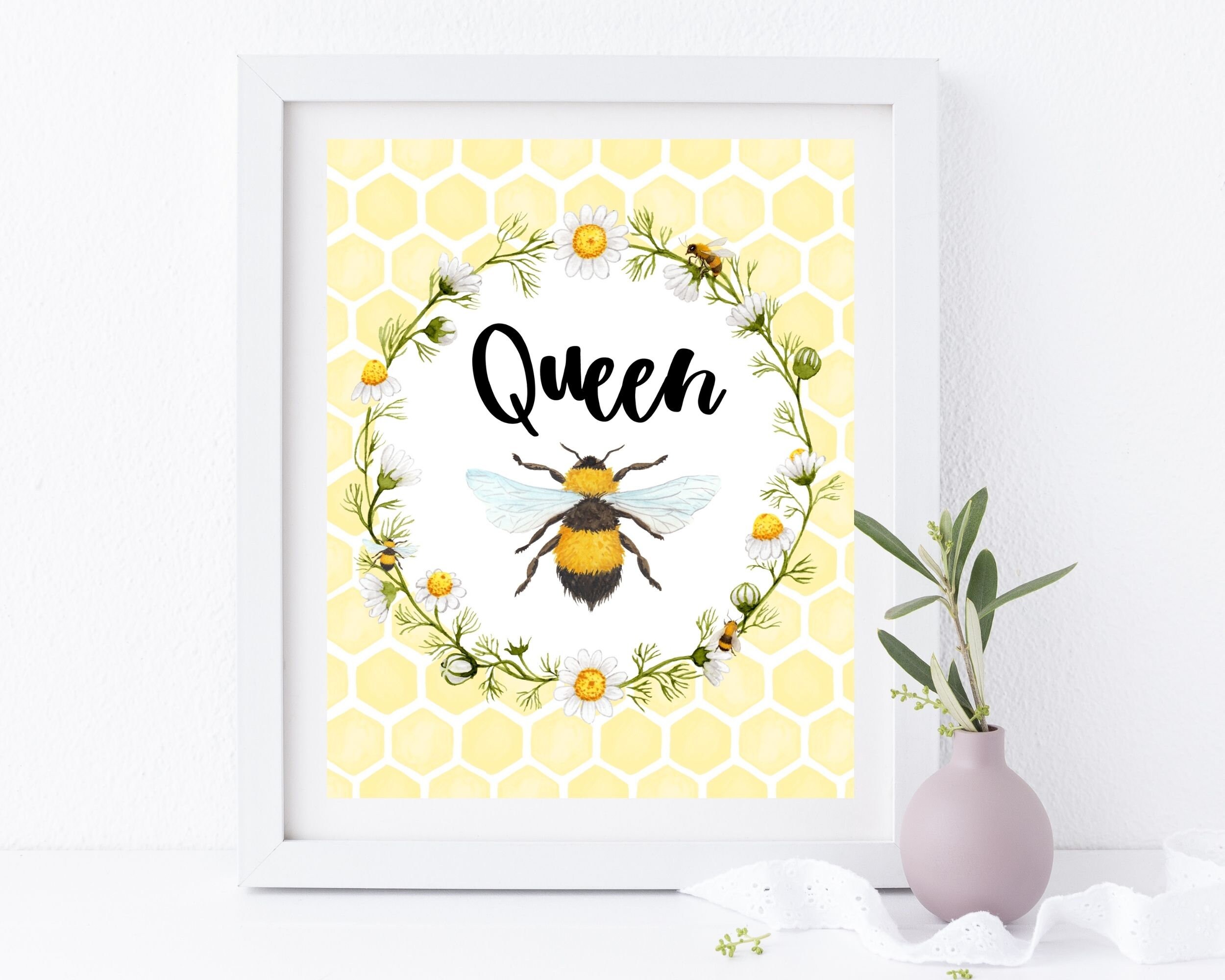 Bee Party Sign, Bee Party Decor, Printable, Instant Download, Bee ...